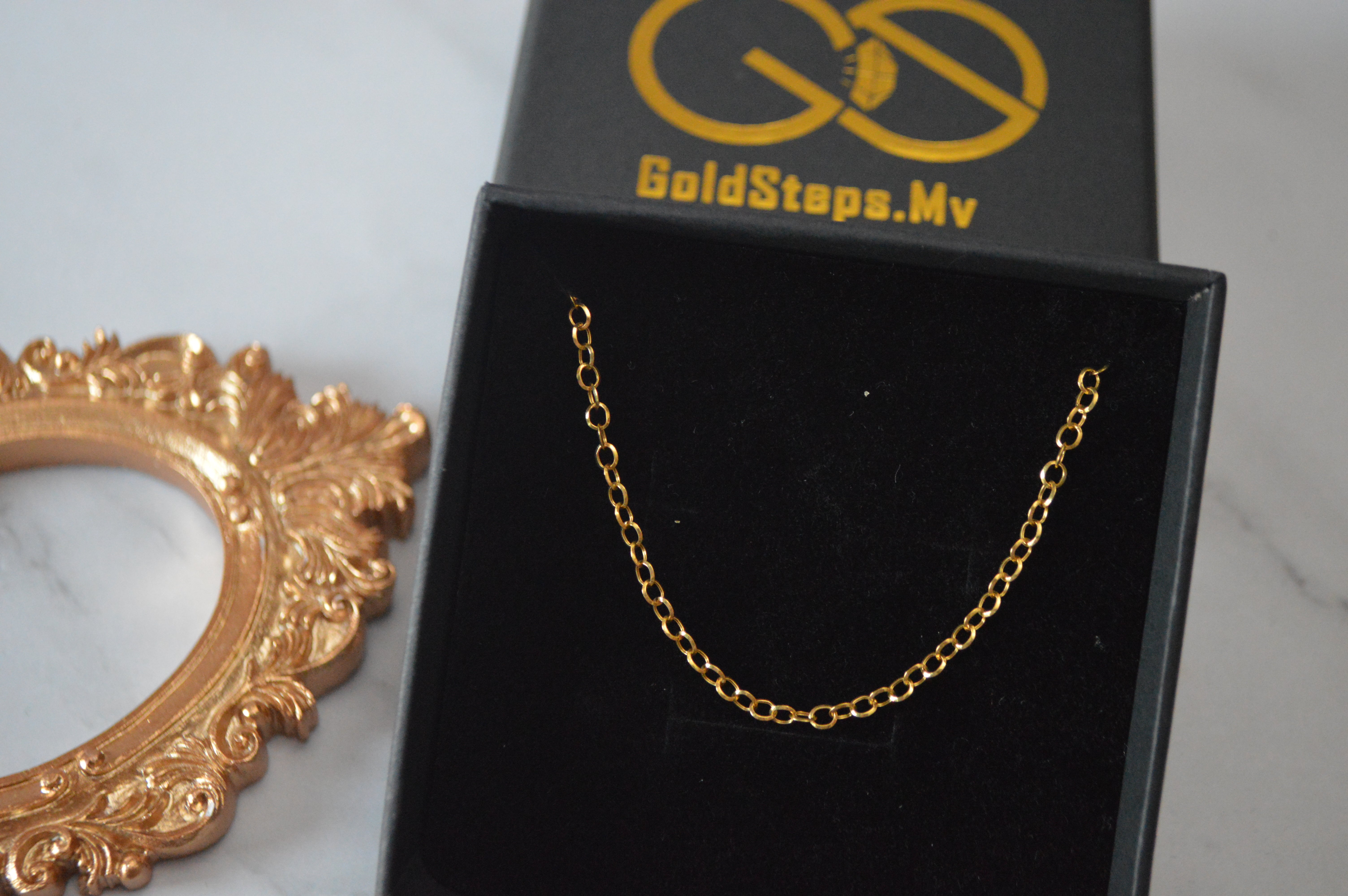 GS0459 18k original gold circle design bracelet – Goldsteps